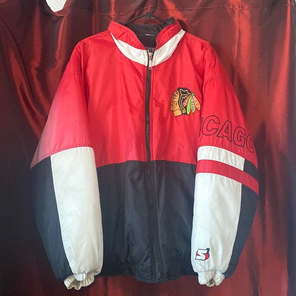 STARTER | Jackets & Coats | Vintage 9s Chicago Blackhawks Insulated ...